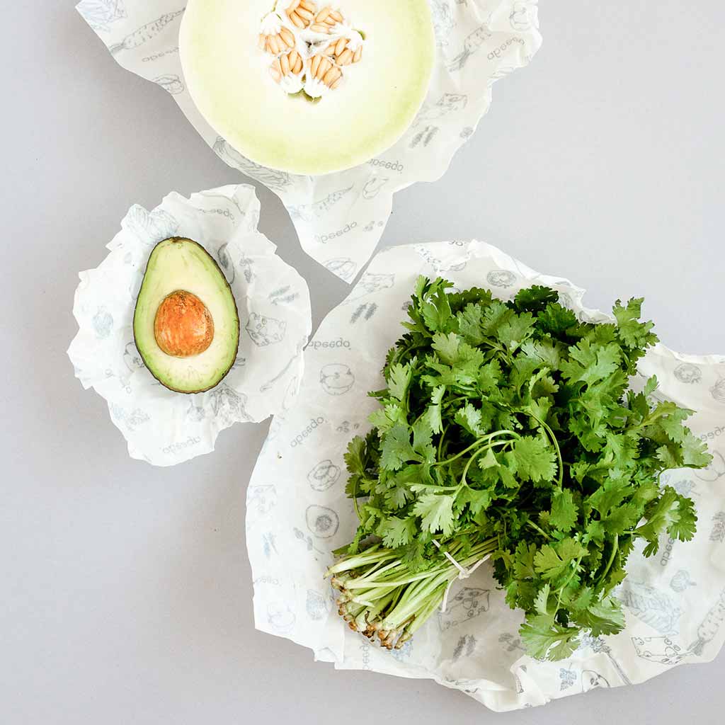 Abeego Reusable Beeswax food wraps - Variety pack – Zerovana